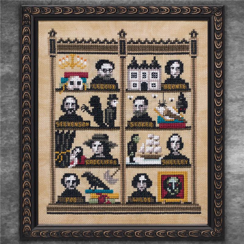 Gothic Authors - Lola Crow – Bee Youtiful Sip and Stitchery