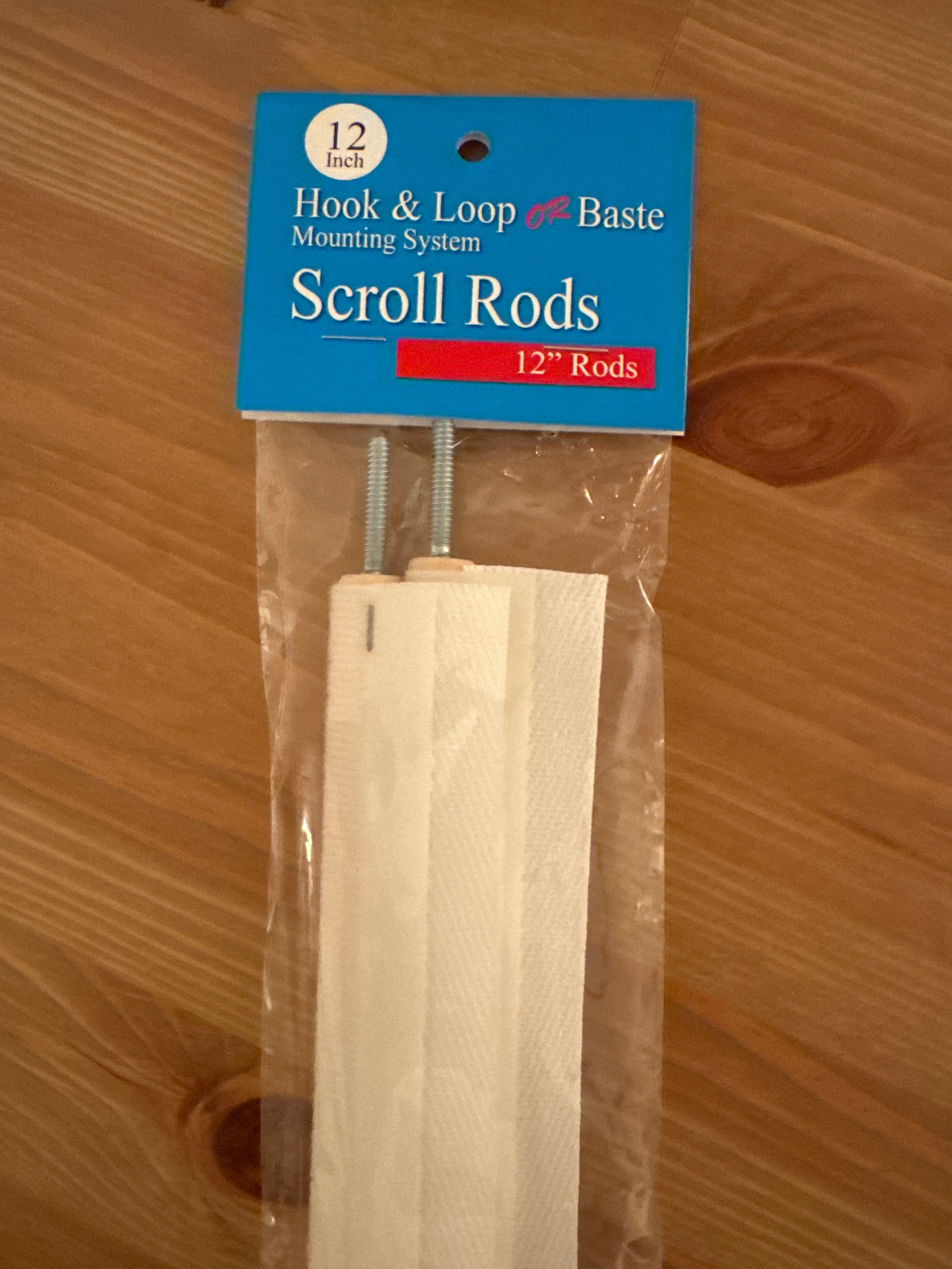 12" Scroll Rod with Loop and Webbing – Bee Youtiful Sip and Stitchery