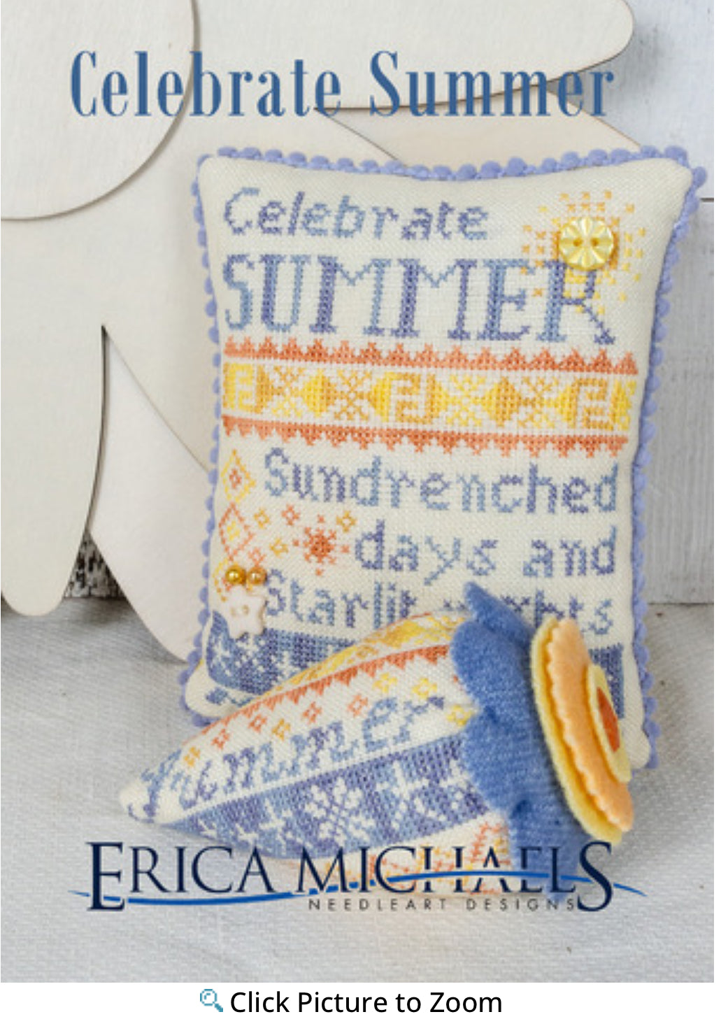Celebrate Summer - Erica Michaels – Bee Youtiful Sip and Stitchery