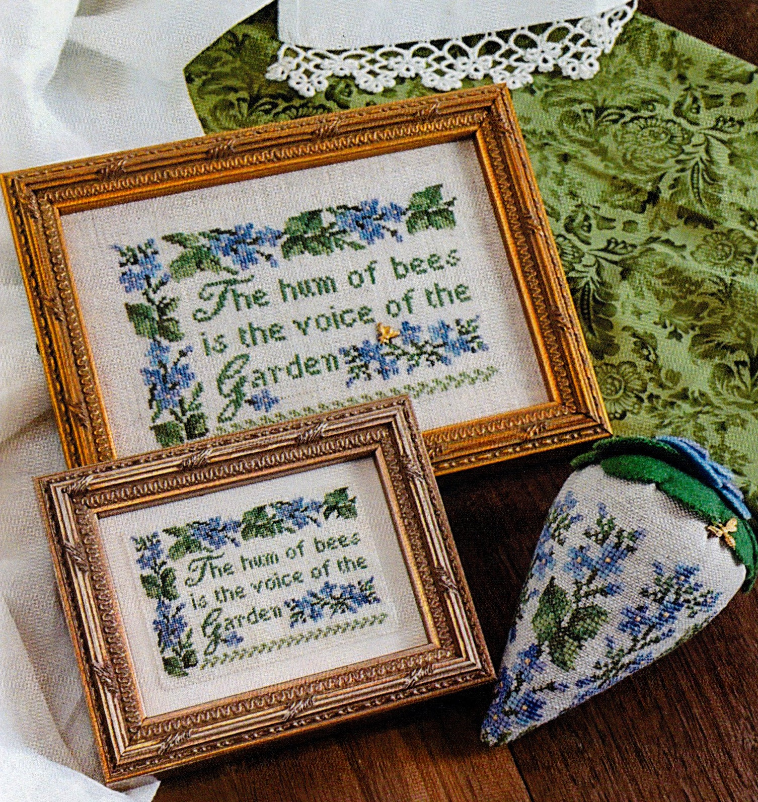 Voice of the Garden- Erica Michaels – Bee Youtiful Sip and Stitchery