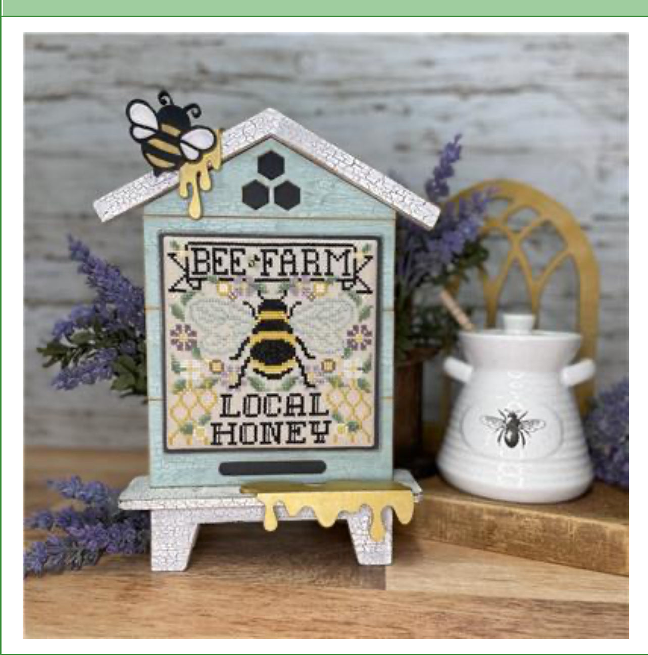 Bee Farm - Erin Elizabeth Designs – Bee Youtiful Sip and Stitchery